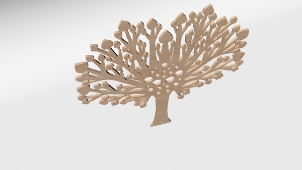 Decorative tree 3D model - TurboSquid 1783642
