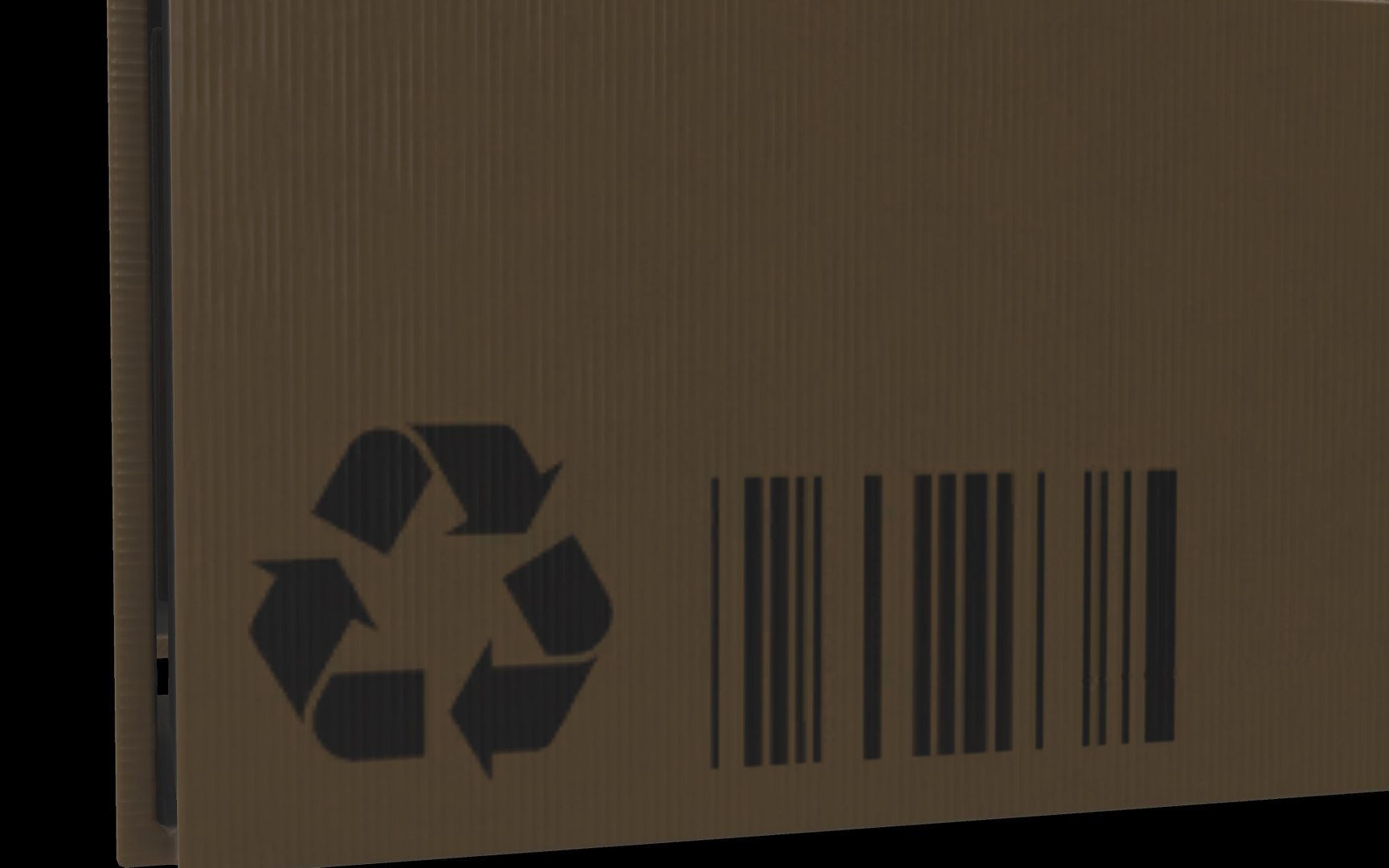 3D Cardboard Crate Model - TurboSquid 2296140