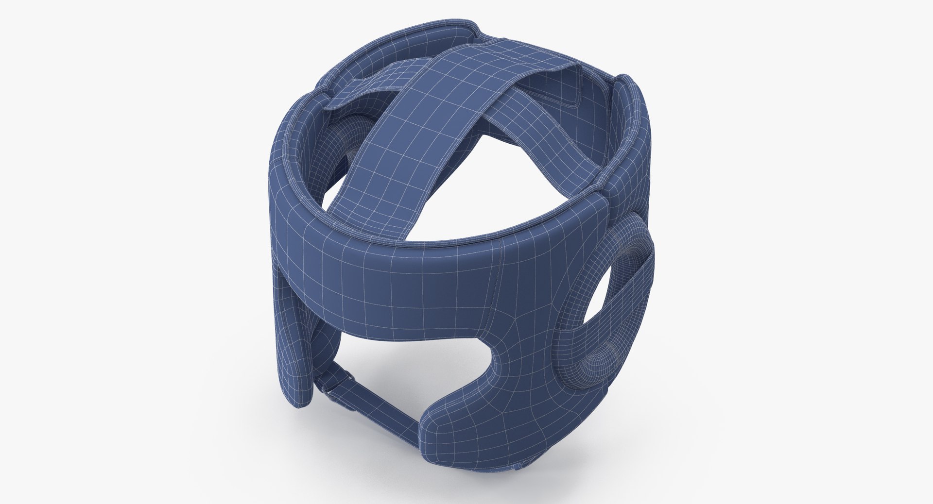 3d Model Boxing Head Guard