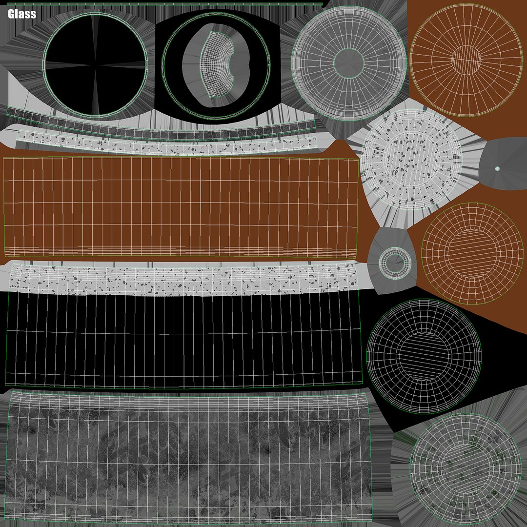 Vintage Organ Jar Human Brain PBR 3D Model - TurboSquid 2211562