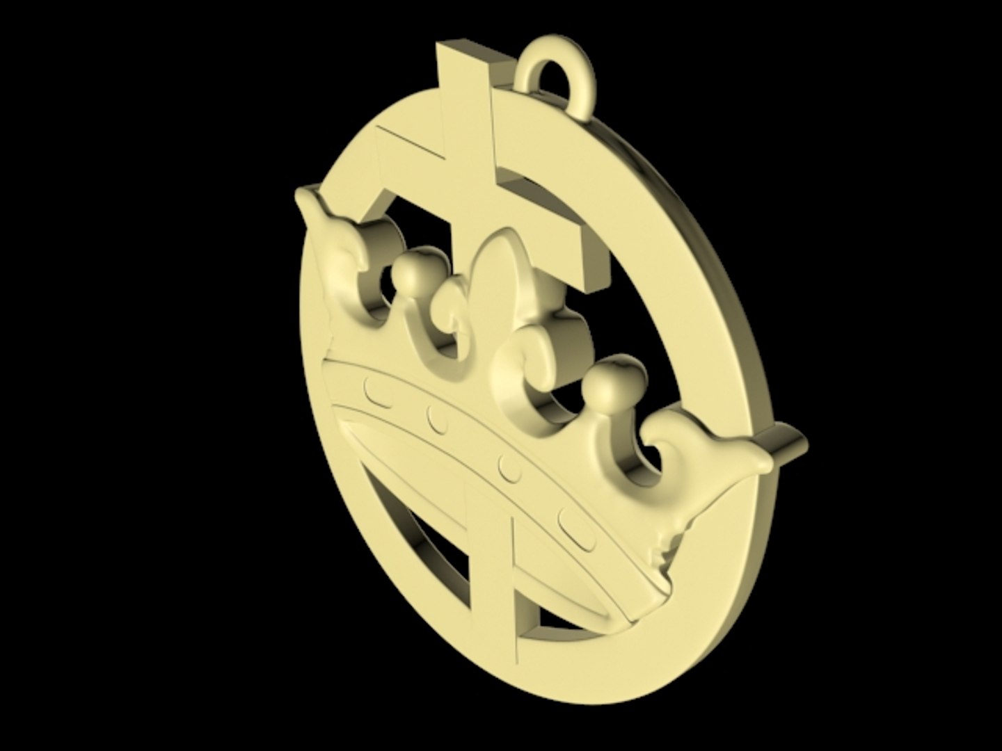 3d model medalion egovistic