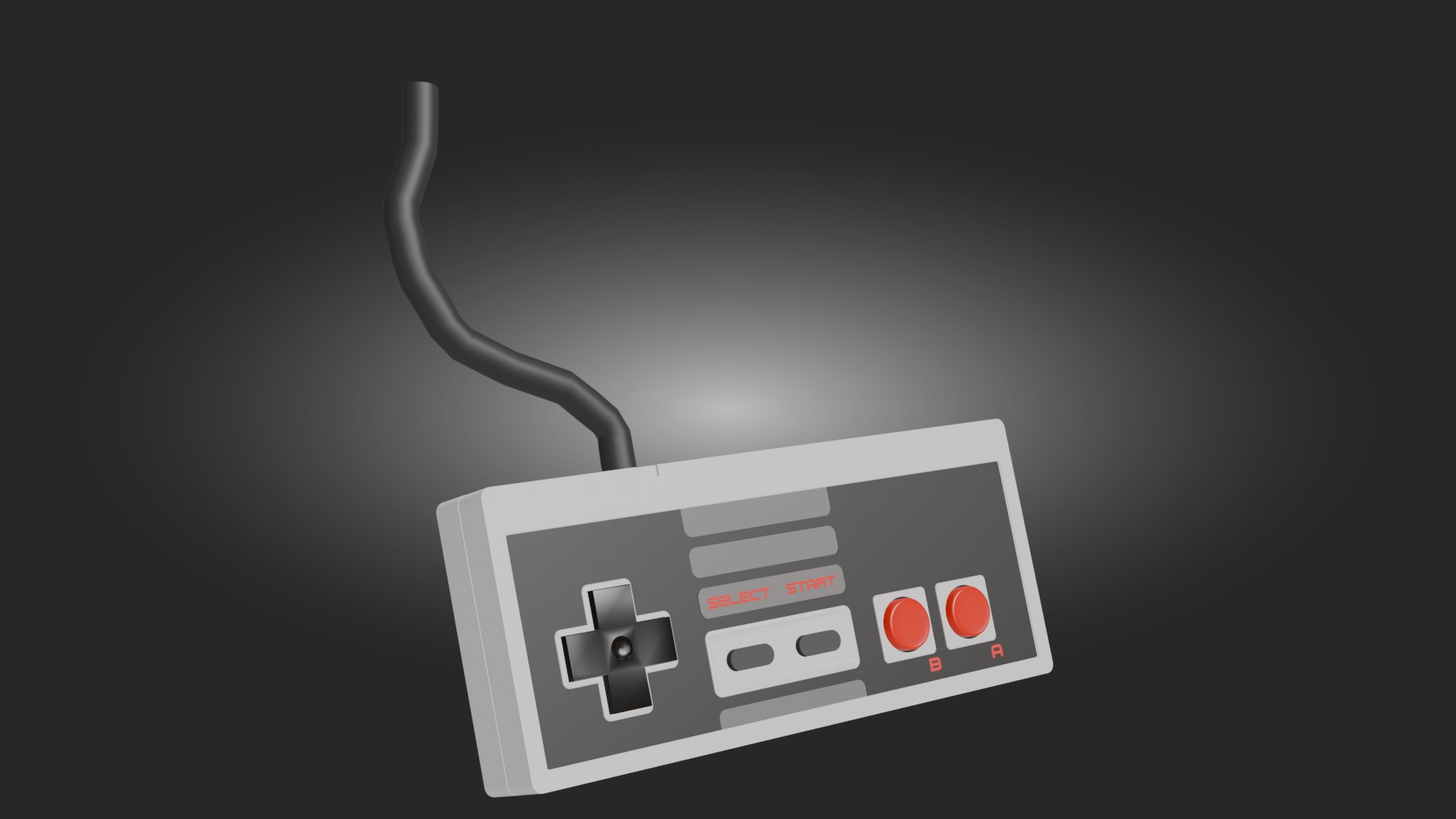 3D Nintendo 8 Bits Controller 3D Model - TurboSquid 2318578