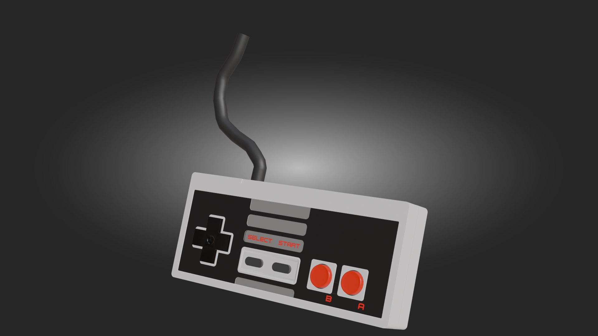 3D Nintendo 8 Bits Controller 3D Model - TurboSquid 2318578