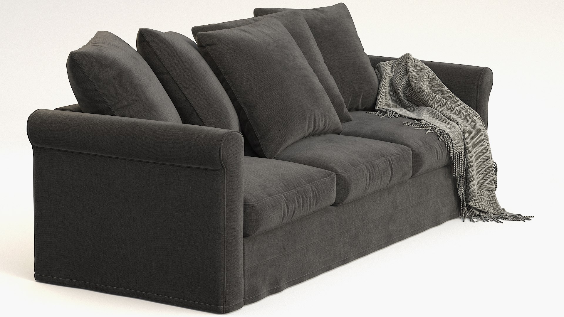 3D Model Ikea Harlanda Sofa - TurboSquid 1583445