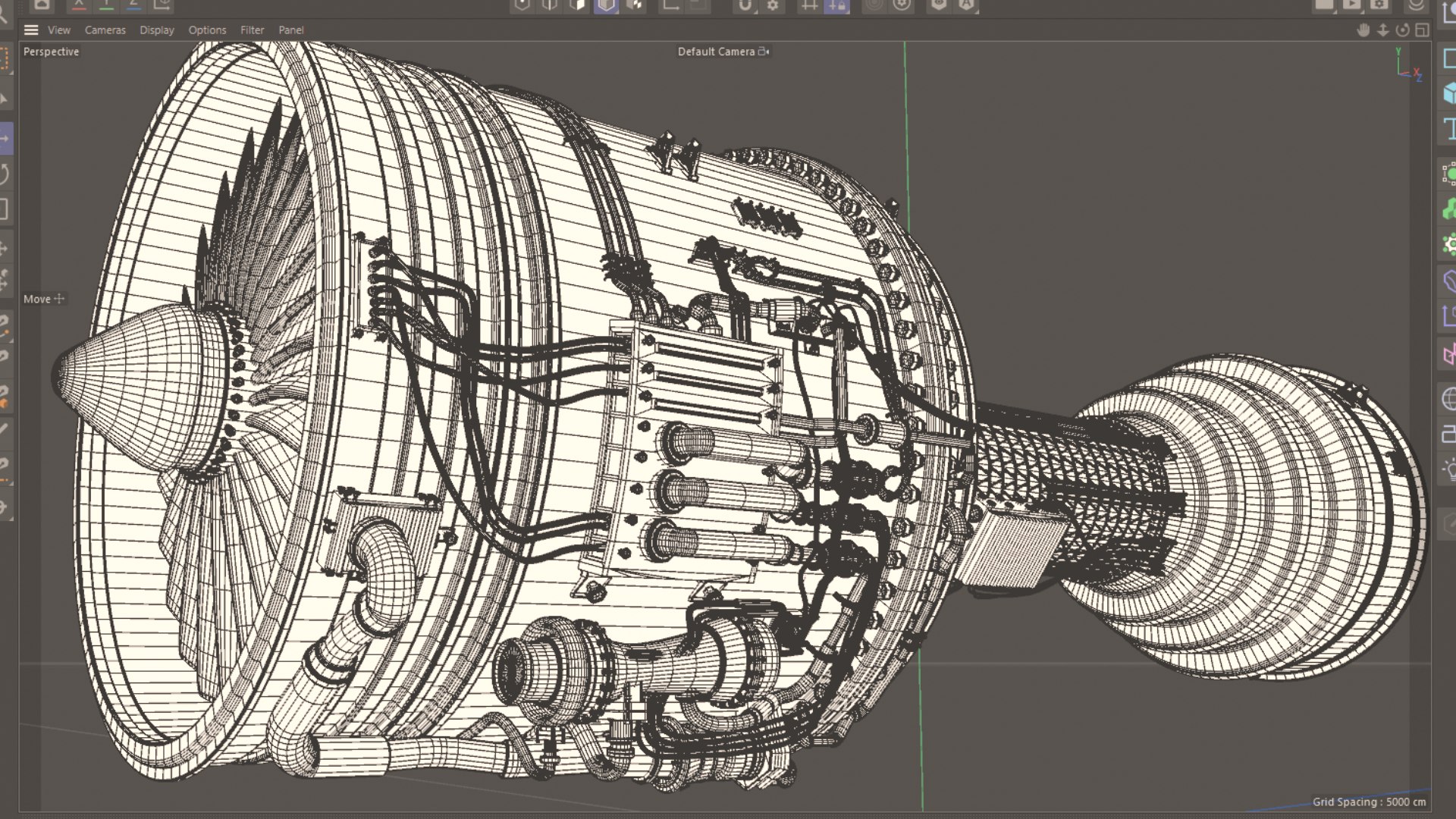 Boeing Jet Engine 3D - TurboSquid 2359312