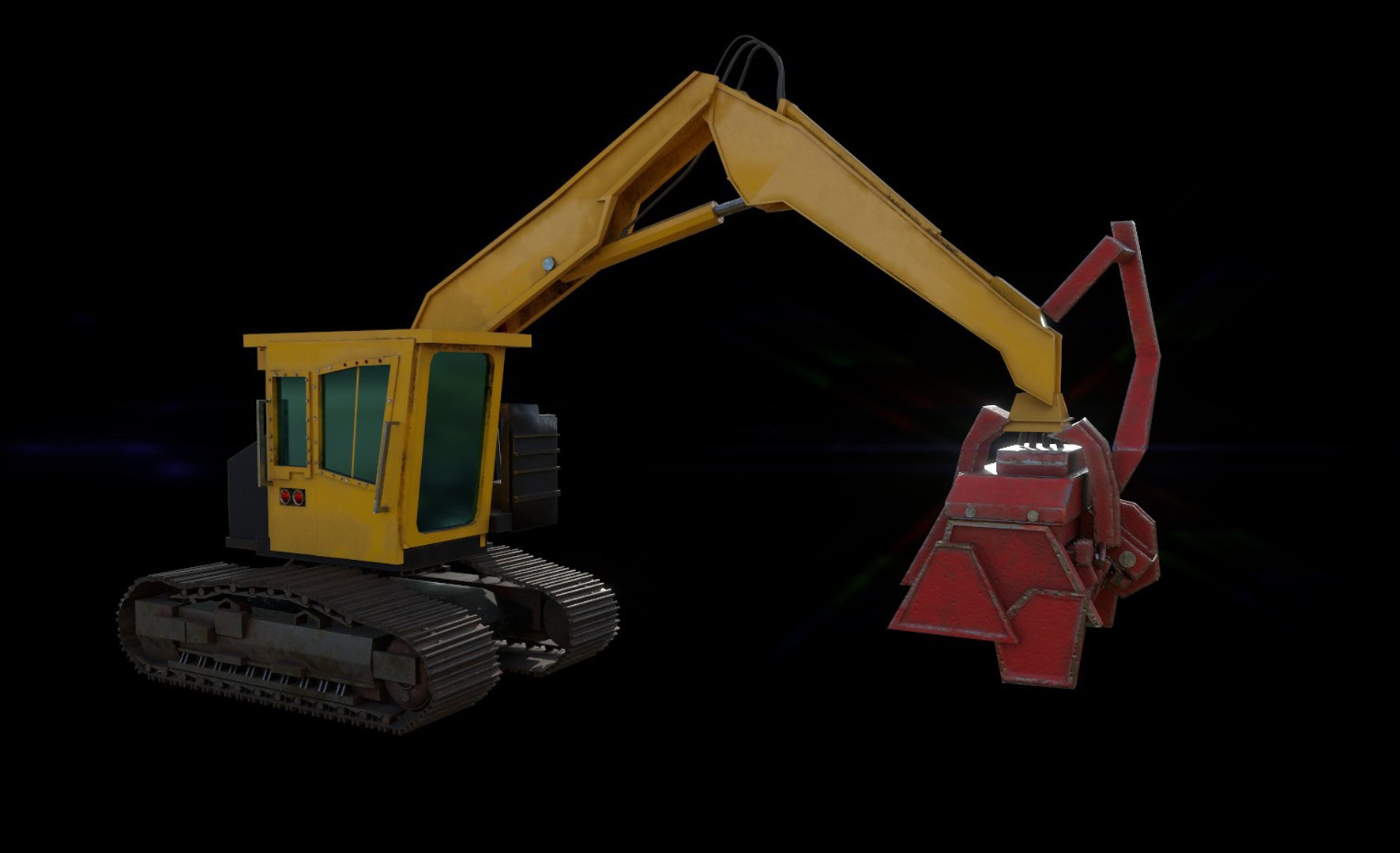 Vehicle Feller Model - TurboSquid 1548339