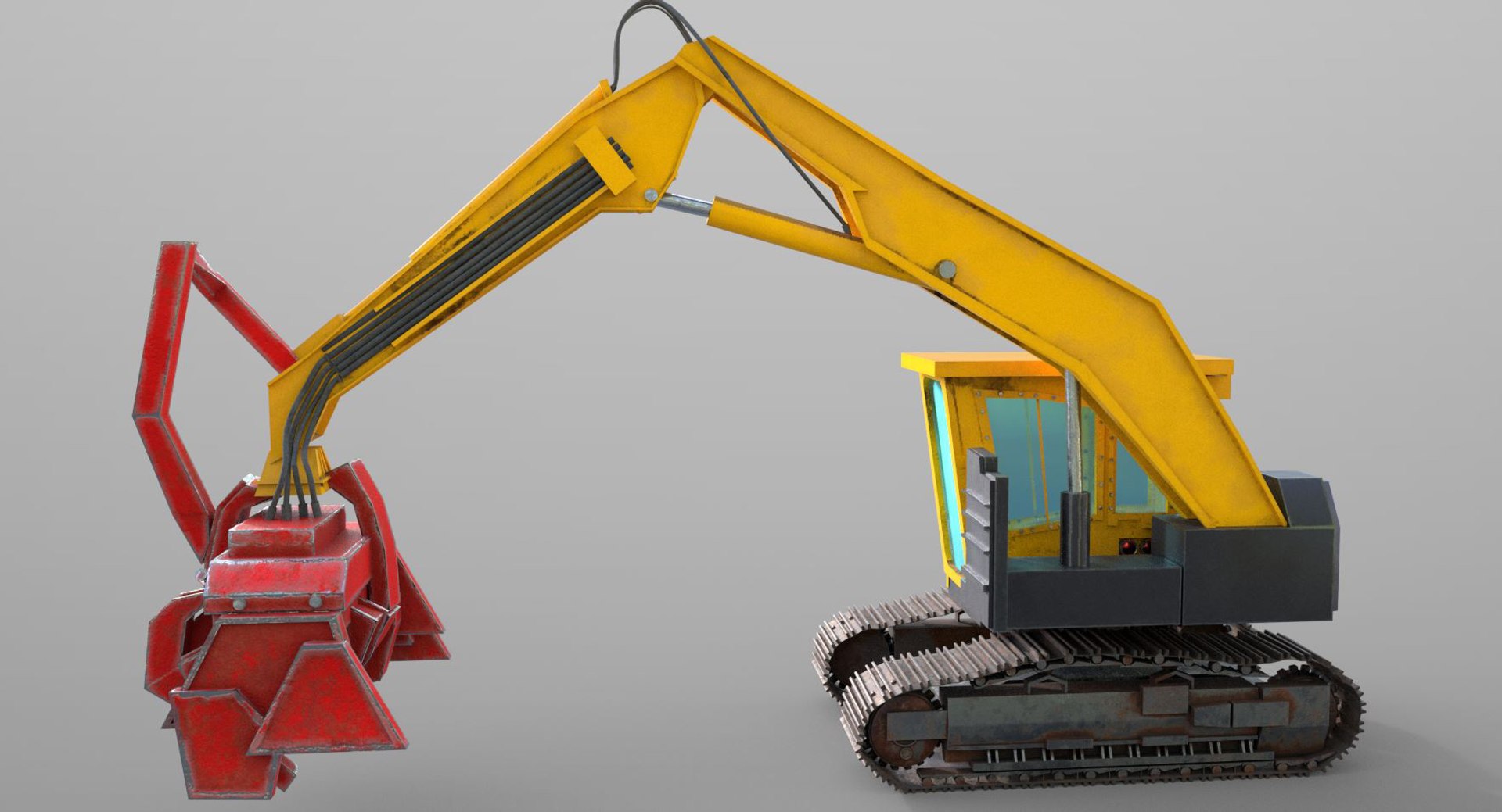 Vehicle Feller Model - TurboSquid 1548339