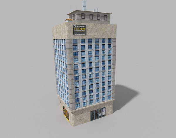 3d building games model