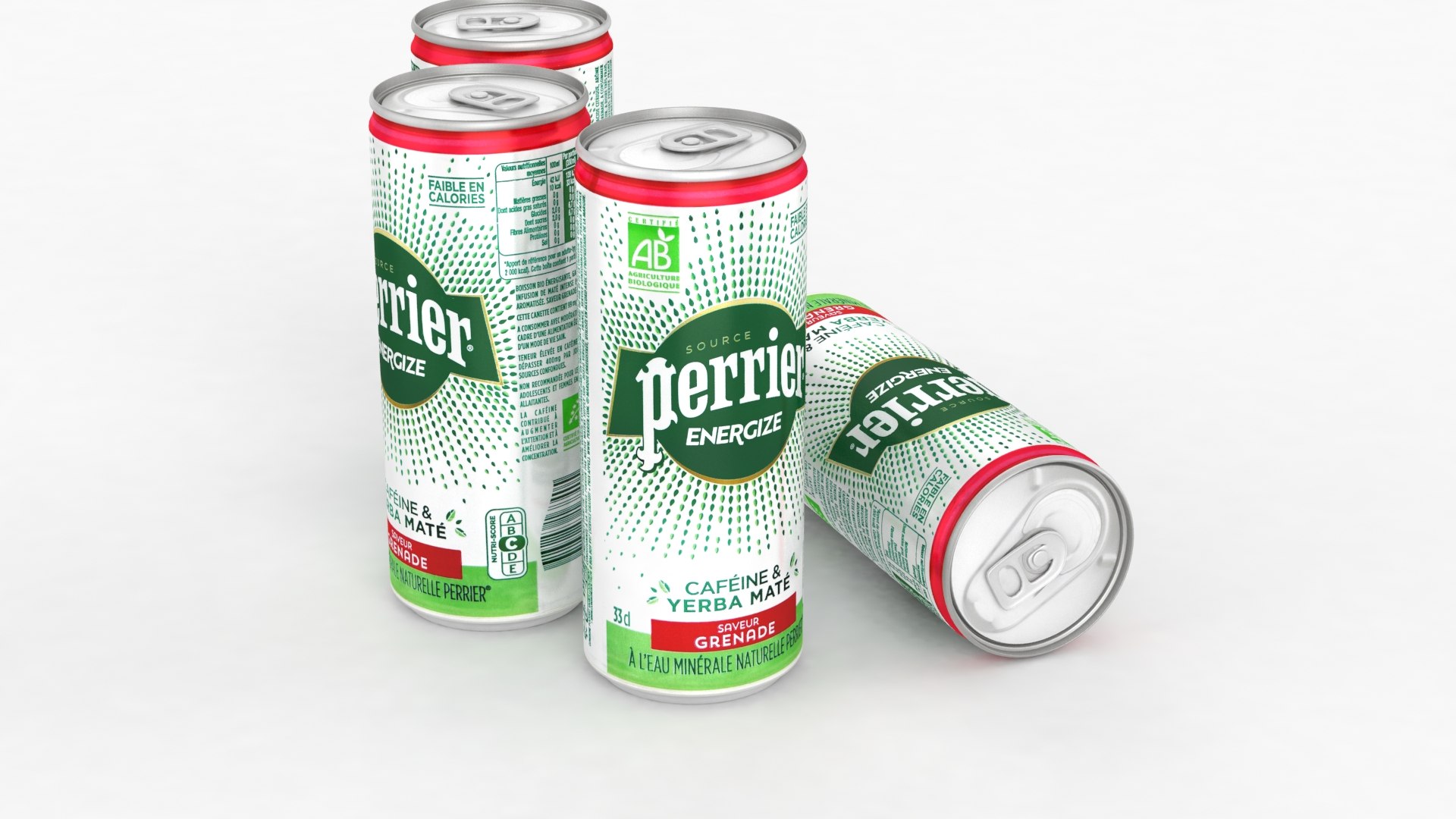 Beverage Can Perrier Energize 330ml 2022 Model - TurboSquid 1902818