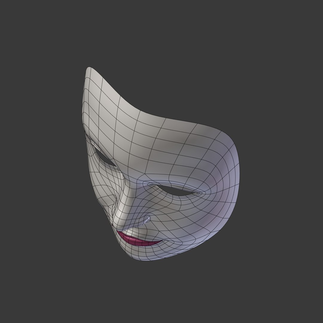 Neutral Mask 3D Model - TurboSquid 1417089