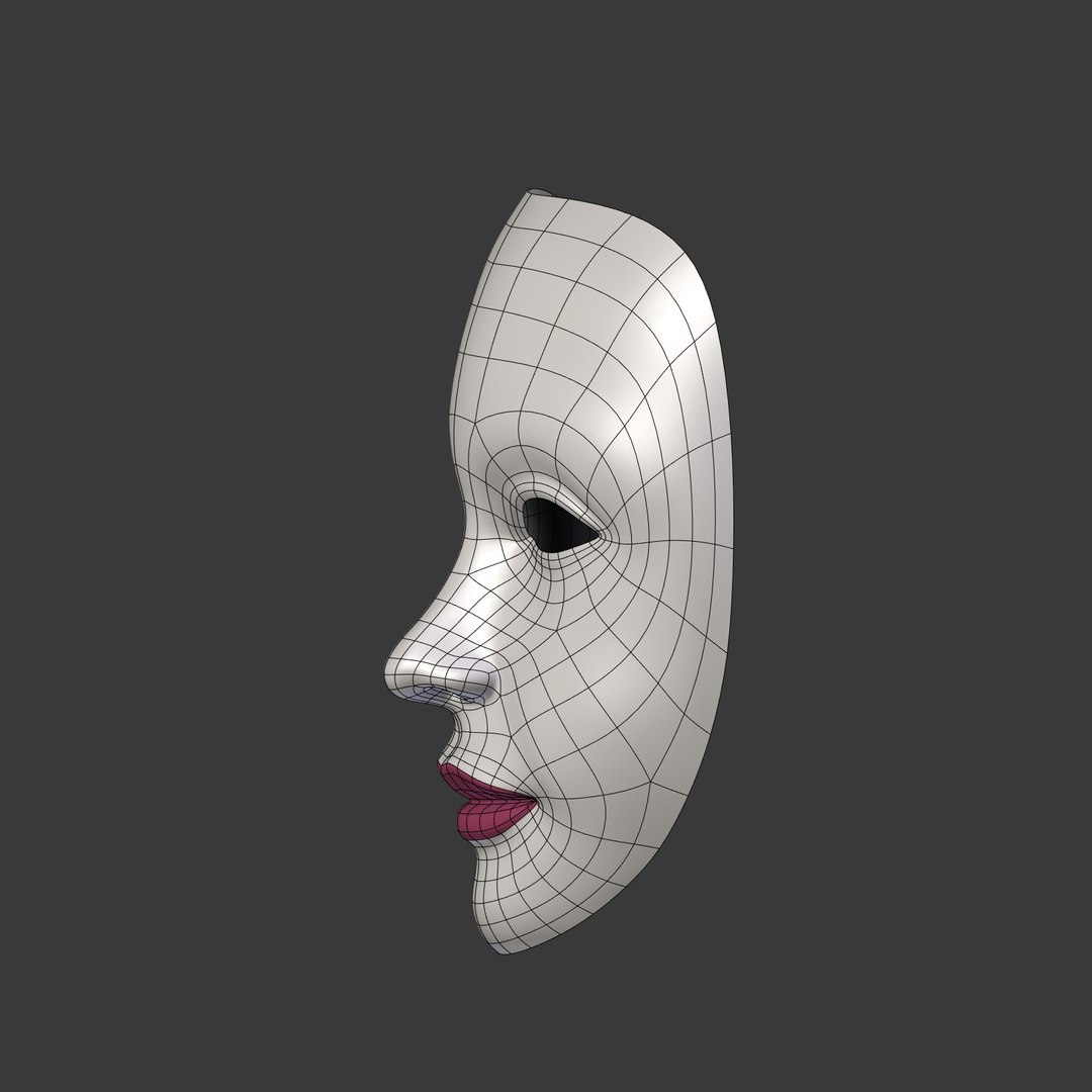 Neutral Mask 3D Model - TurboSquid 1417089