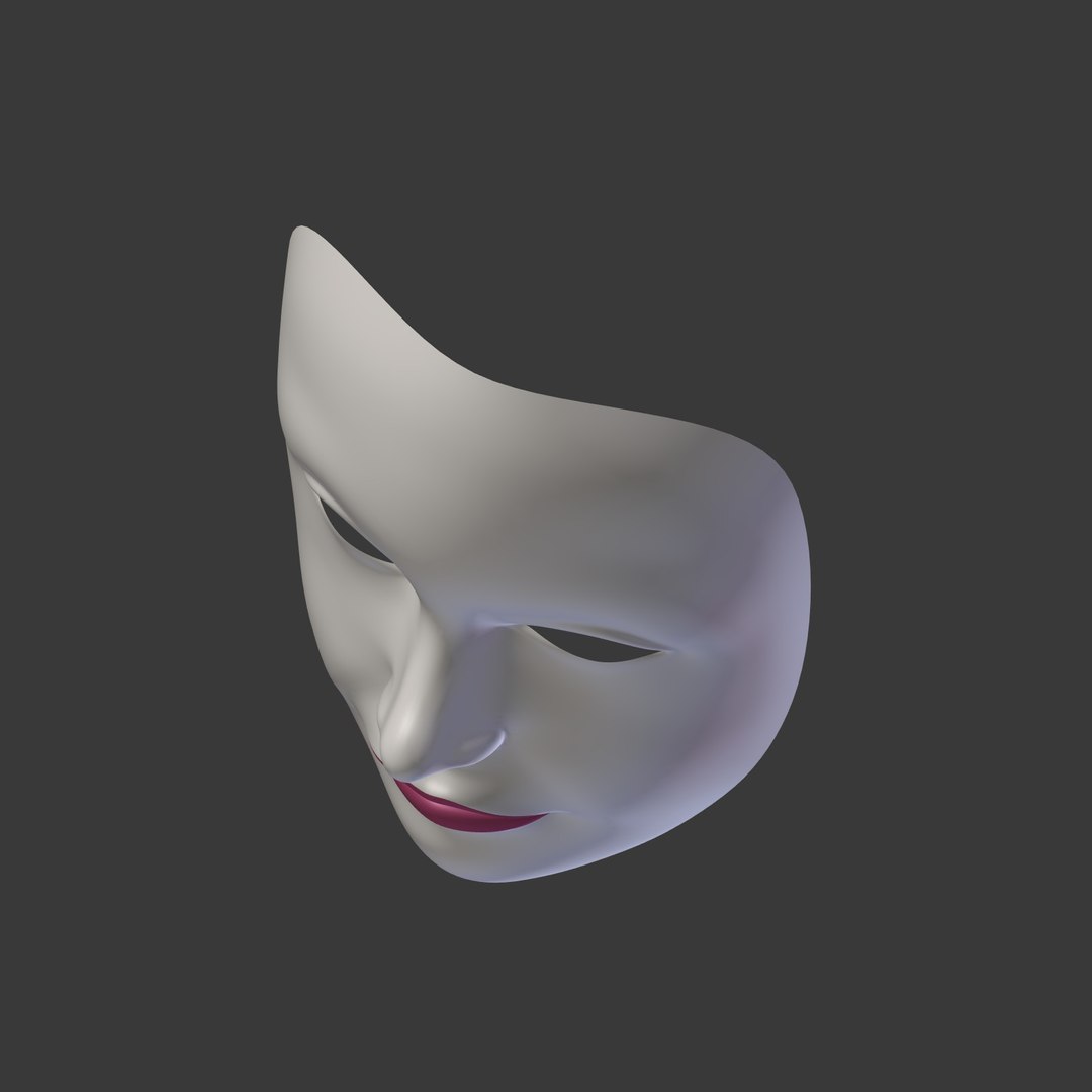 Neutral Mask 3D Model - TurboSquid 1417089