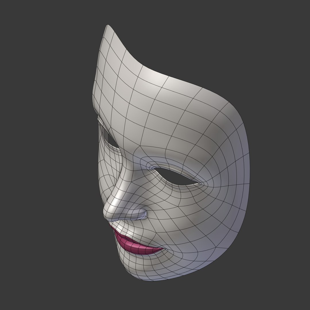 Neutral Mask 3D Model - TurboSquid 1417089