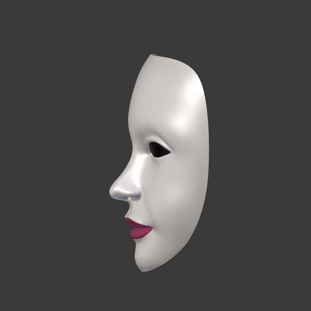 Neutral Mask 3D Model - TurboSquid 1417089