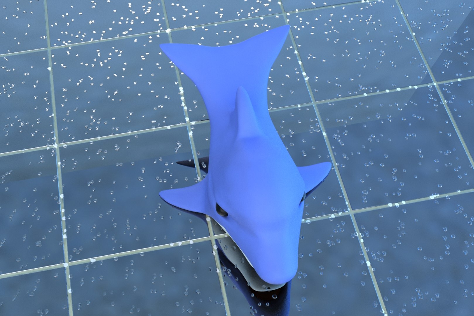 3d obj dolphin bath toy