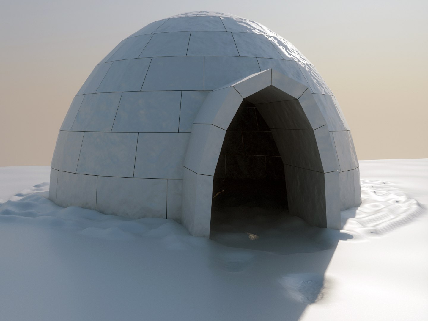 Maya Igloo Day Night