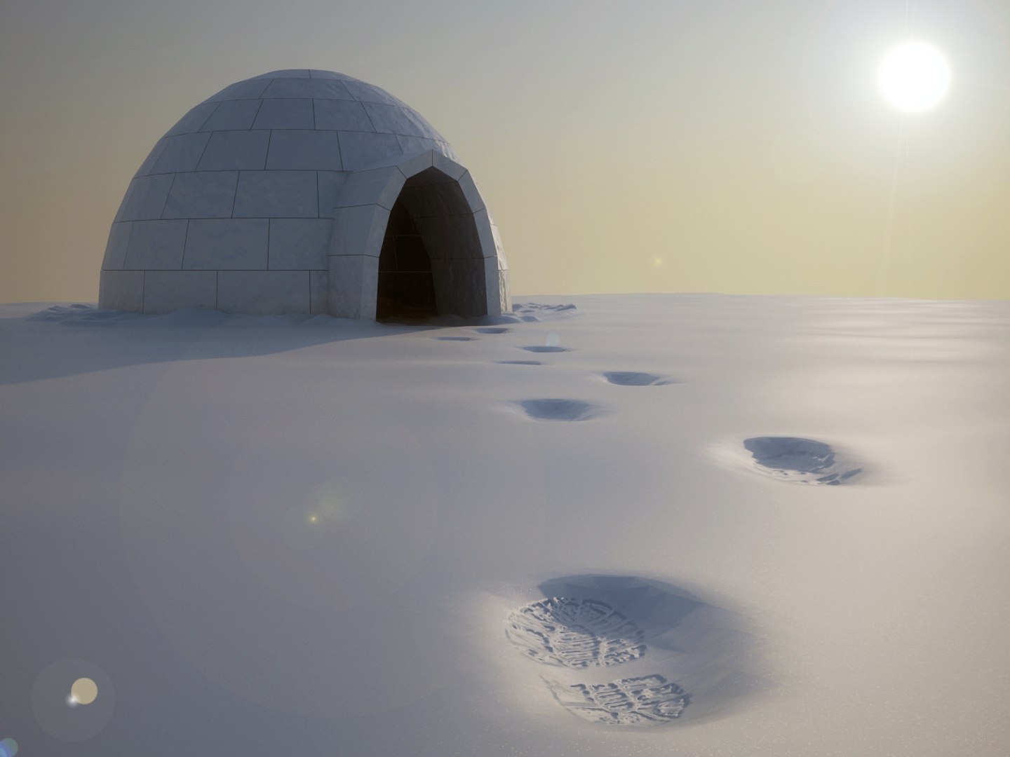 Maya Igloo Day Night