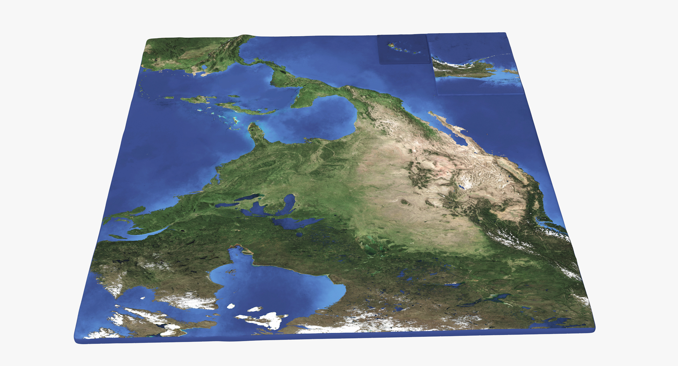 Usa alaska hawaii 3D model - TurboSquid 1464936