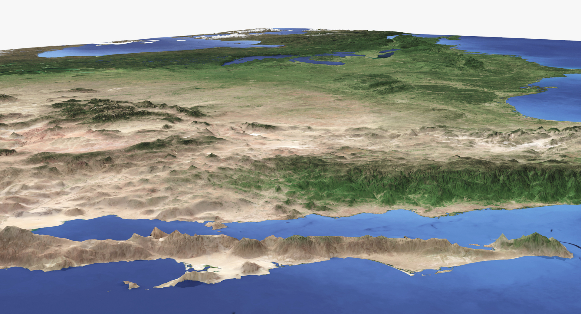 Usa alaska hawaii 3D model - TurboSquid 1464936