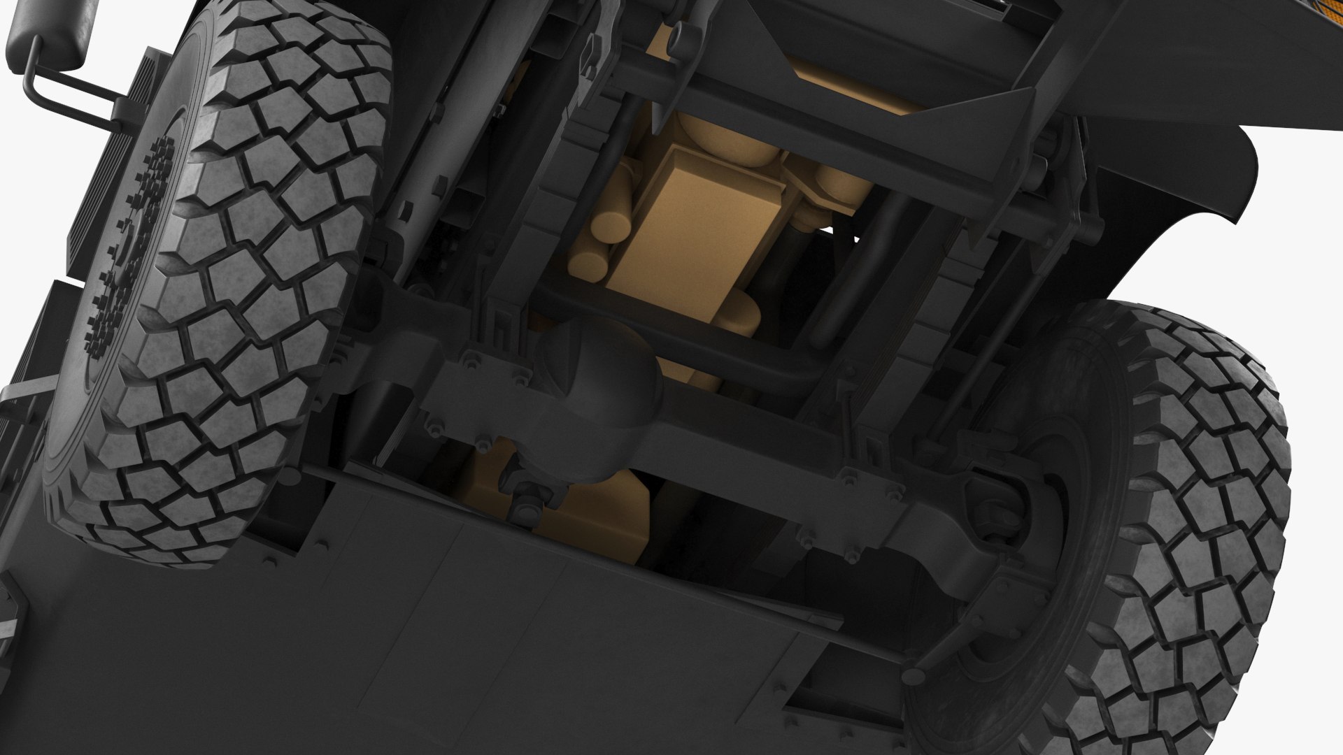 SWAT Vehicle International MaxxPro Simple Interior 3D - TurboSquid 2068513