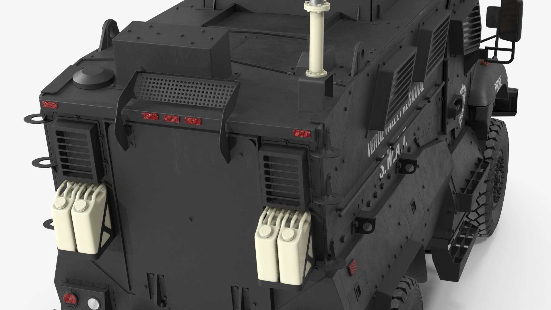 SWAT Vehicle International MaxxPro Simple Interior 3D - TurboSquid 2068513