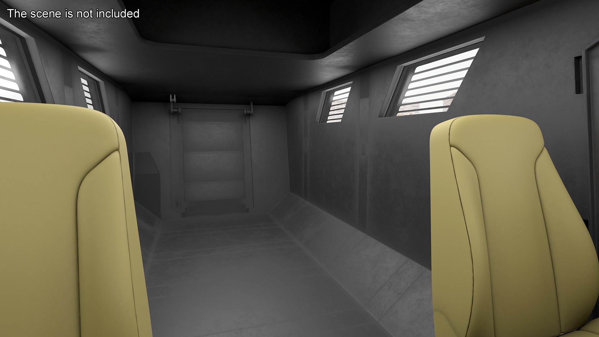 SWAT Vehicle International MaxxPro Simple Interior 3D - TurboSquid 2068513