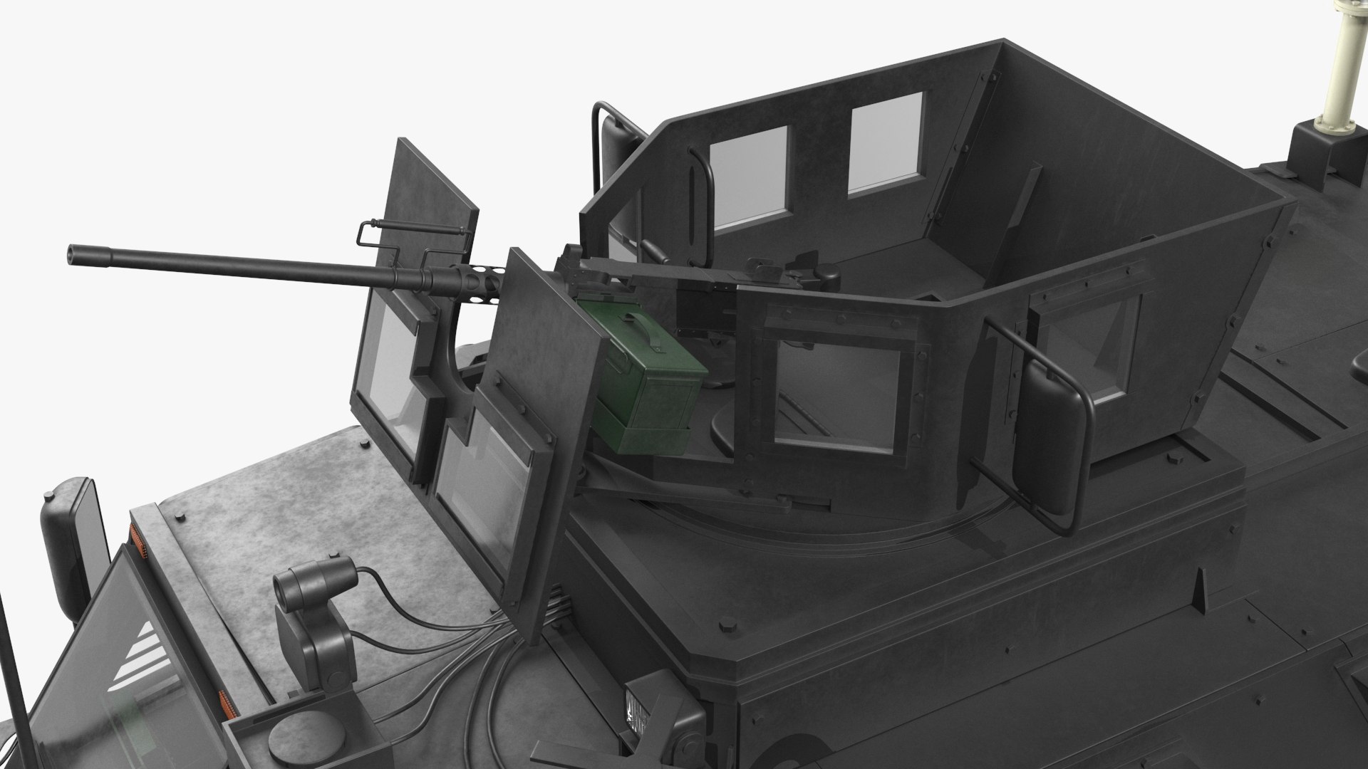 SWAT Vehicle International MaxxPro Simple Interior 3D - TurboSquid 2068513