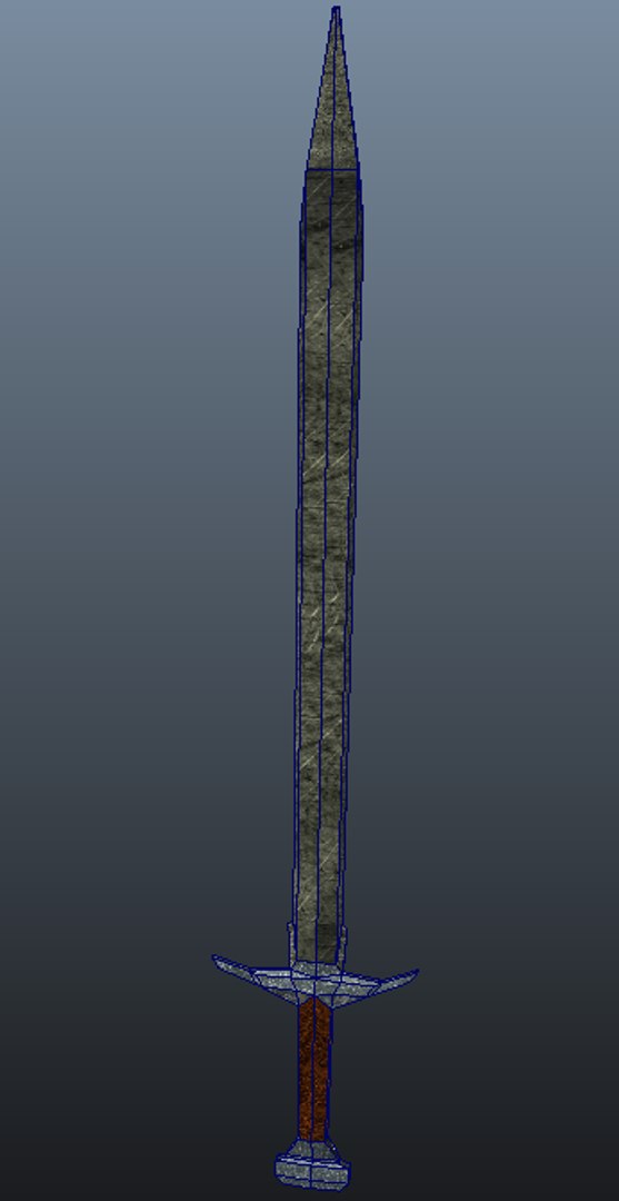 Free Sword Medieval 3d Model