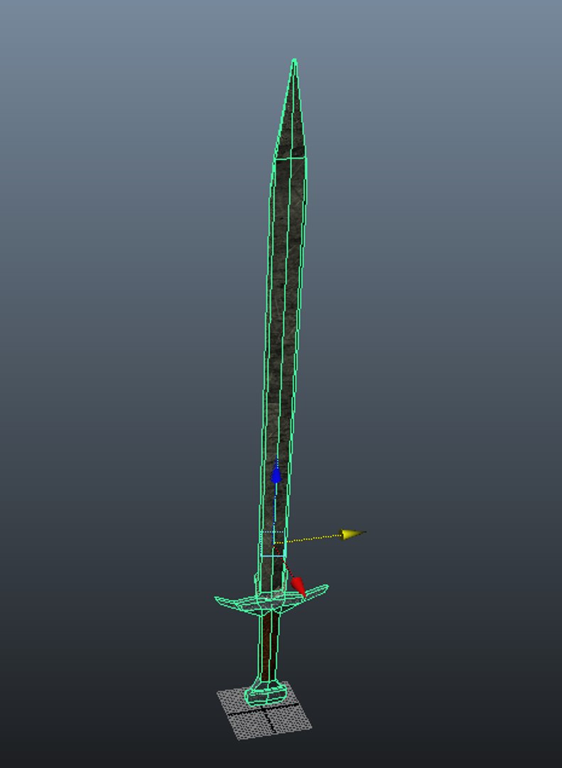 Free Sword Medieval 3d Model