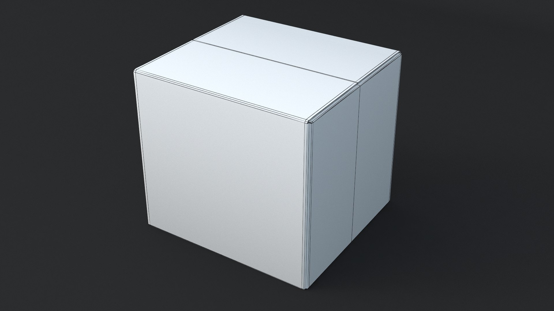 3D Carboard Box New 3 HD Model - TurboSquid 2088859