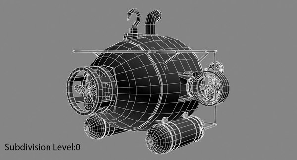 Submarine sub marine model - TurboSquid 1210462