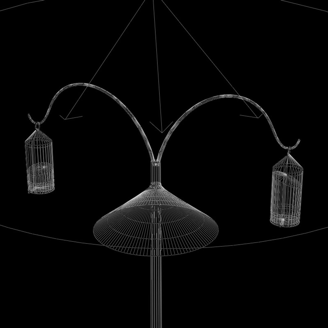 Bird Feeder 3d Model