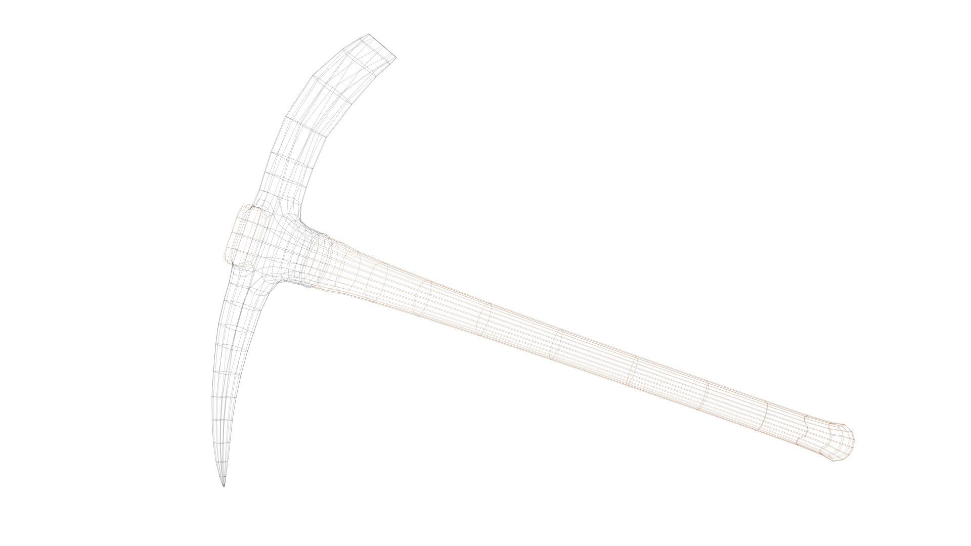 Pickaxe Pick Axe 3D Model - TurboSquid 1482562