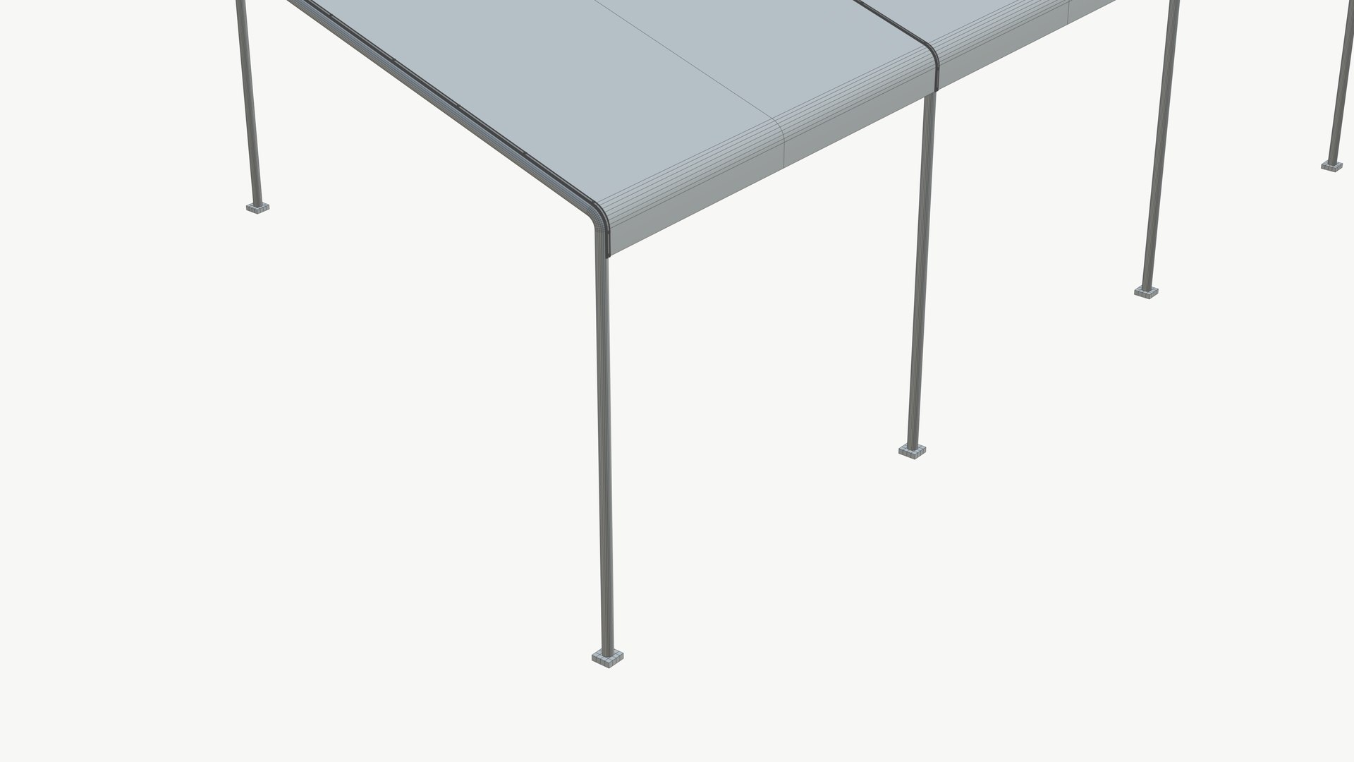 Outdoor Shade Canopy Tensile Structure Model - TurboSquid 2041450