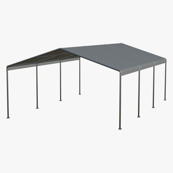 Outdoor Shade Canopy Tensile Structure model - TurboSquid 2041450