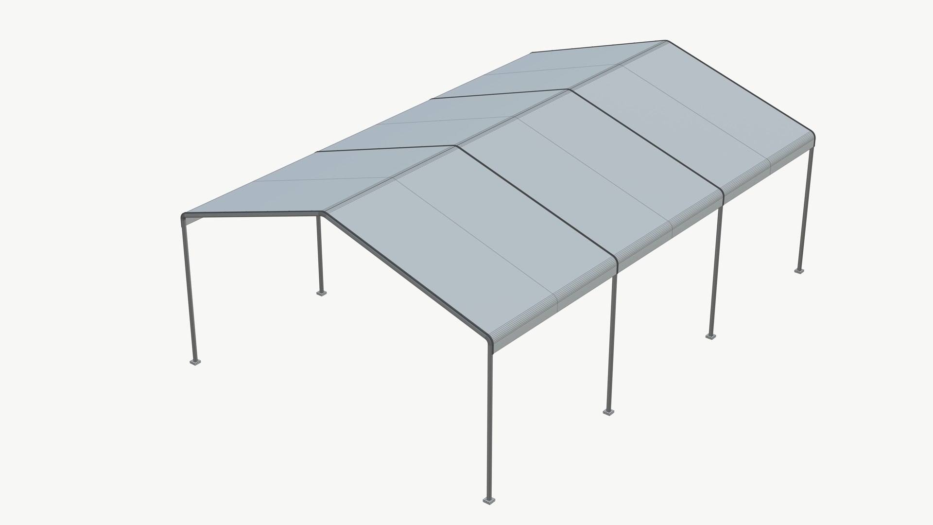 Outdoor Shade Canopy Tensile Structure Model - TurboSquid 2041450