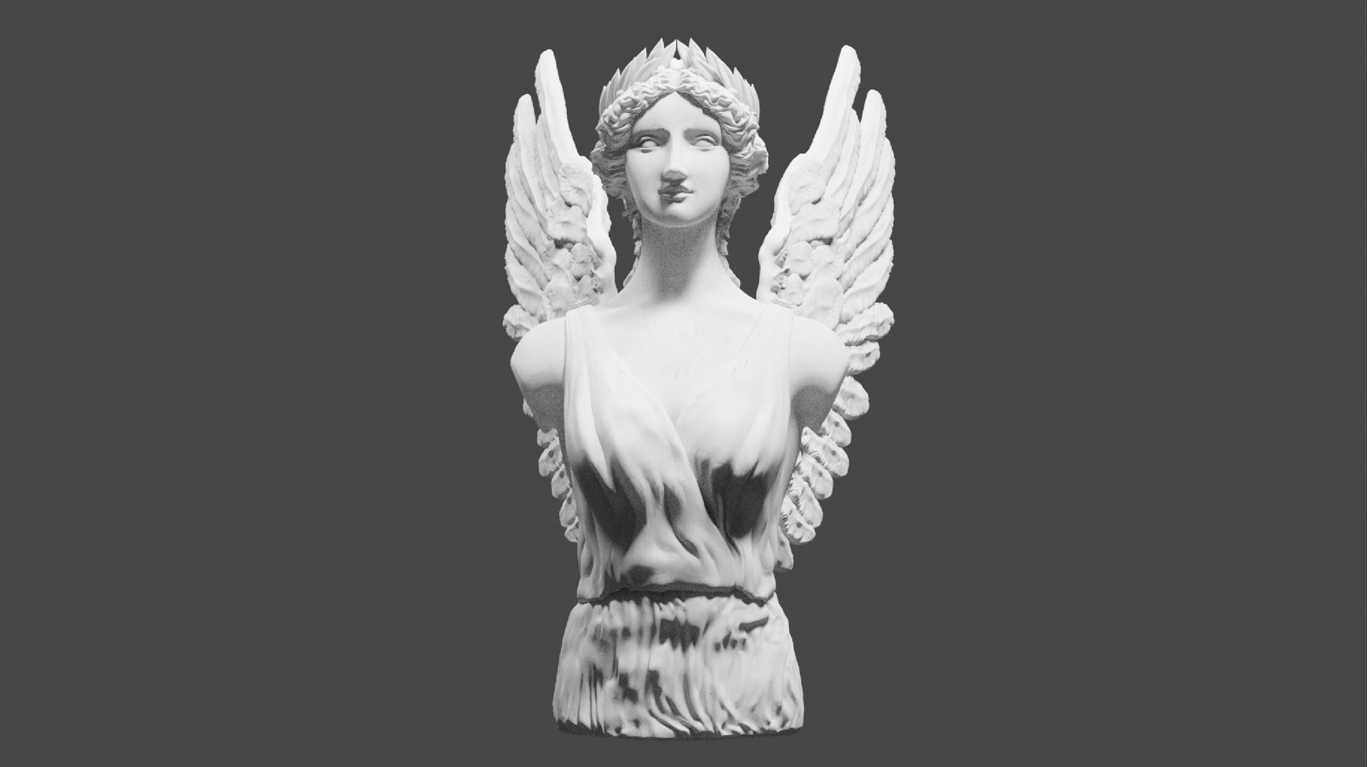 Greco Roman Angel 3D Model - TurboSquid 2201430