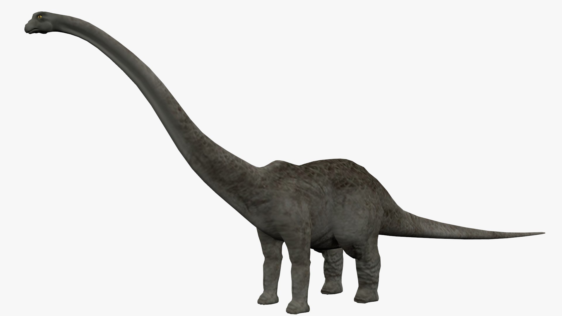 3ds Rigged Diclodocus Lod Levels