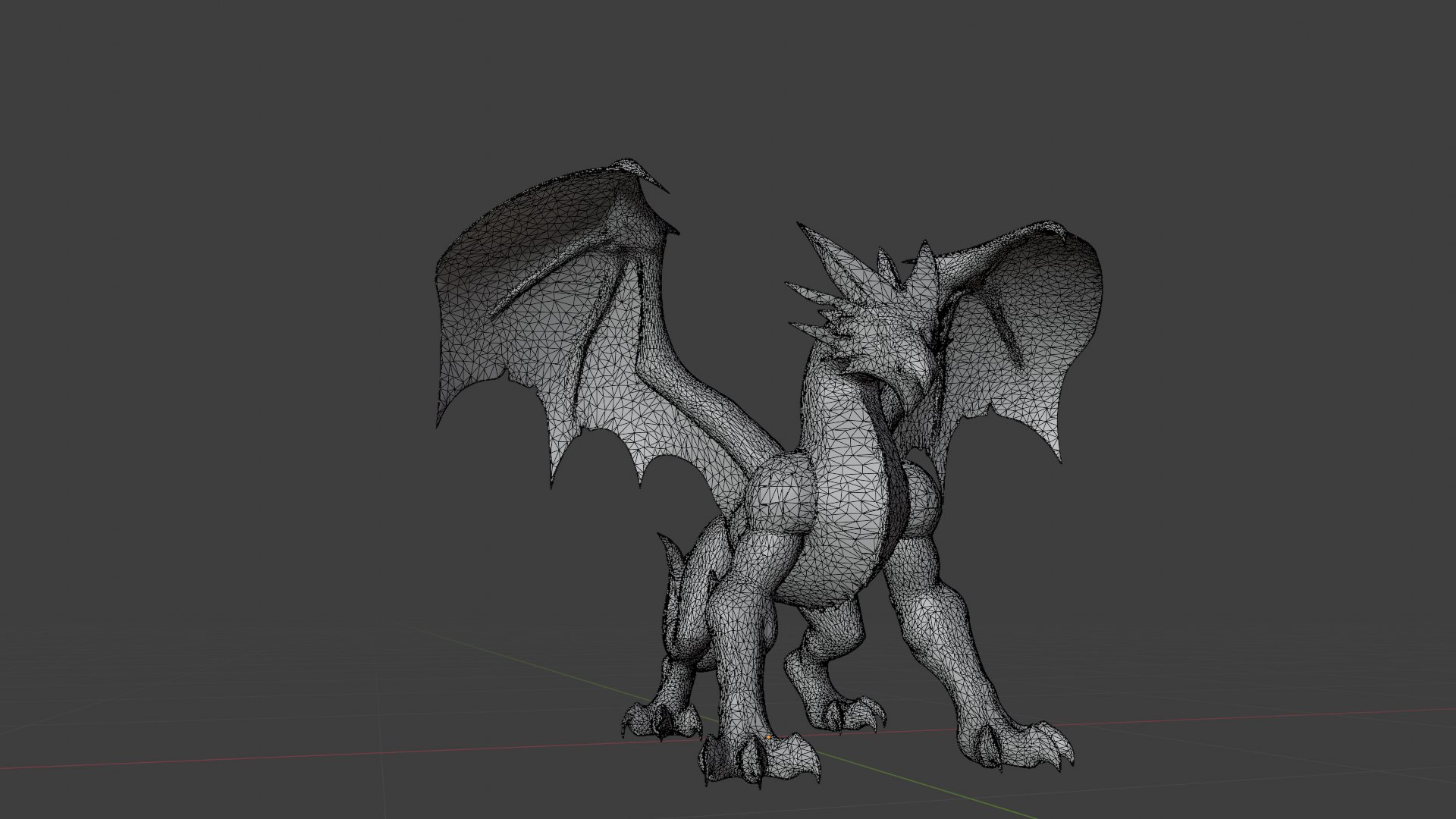 3D Dragon Statue 3D Model Ready For 3D Print - TurboSquid 2410129