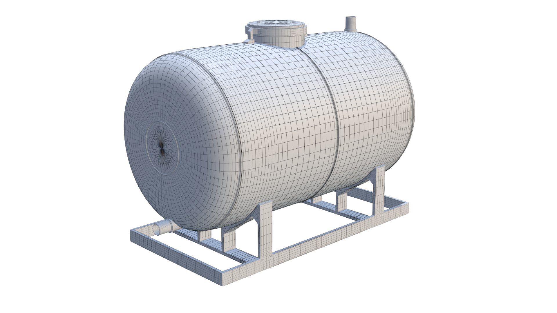 3D Fuel Tank Low Poly 3D Model Model - TurboSquid 2336074