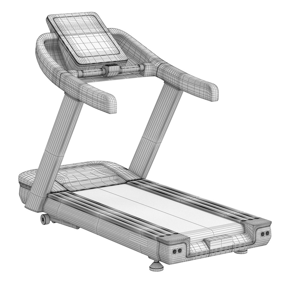 3D model Treadmill DHZ X-8400 - TurboSquid 2002978