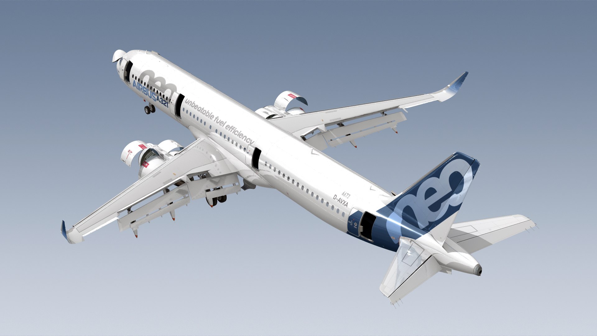 3D Airbus A321neo - TurboSquid 1879142
