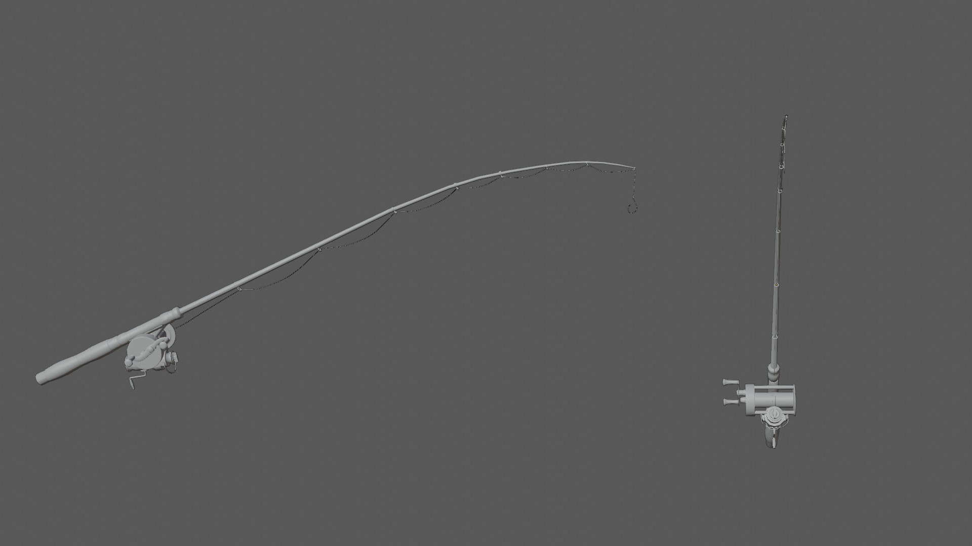 3D Fishing Rod Model - TurboSquid 1777021