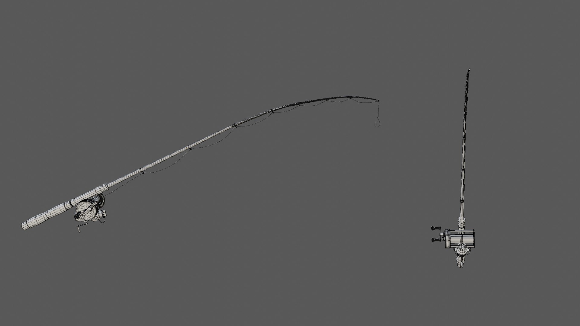 3D Fishing Rod Model - TurboSquid 1777021