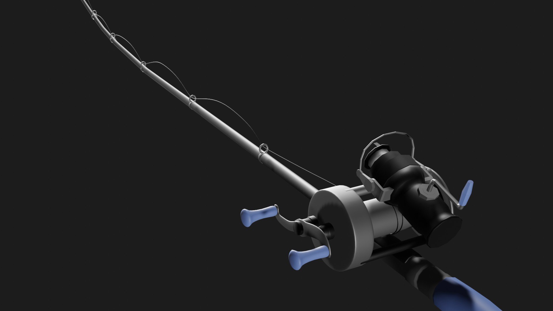 3D Fishing Rod Model - TurboSquid 1777021