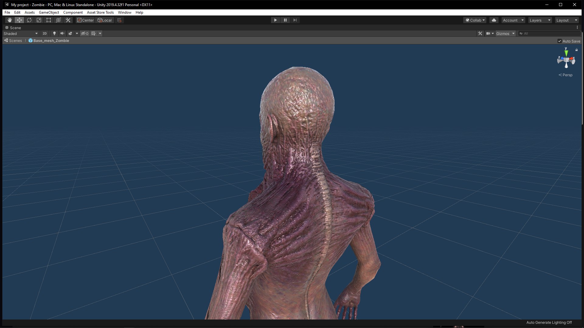 3D Zombie model - TurboSquid 1855256