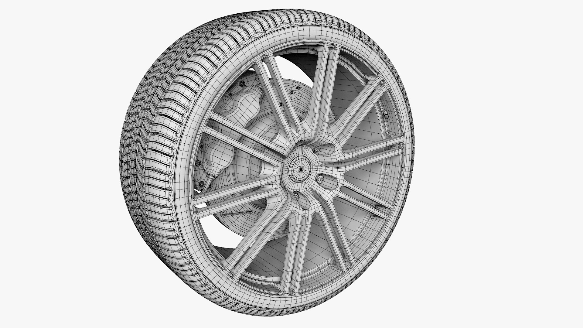 3D alloy wheel - TurboSquid 1573005