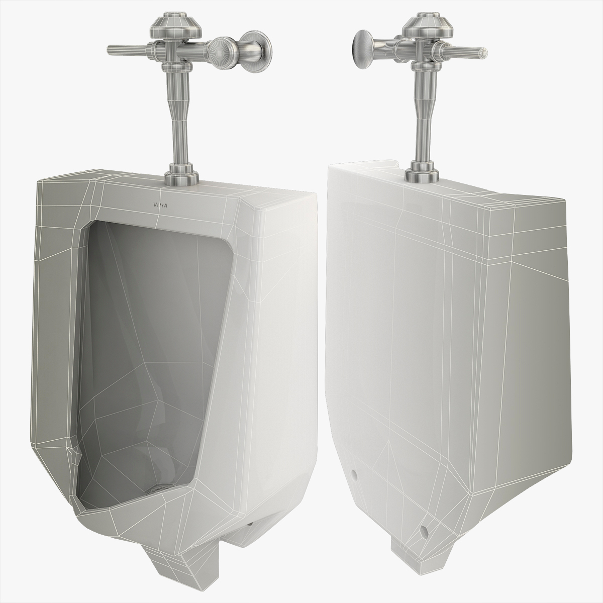 3d model urinal 5