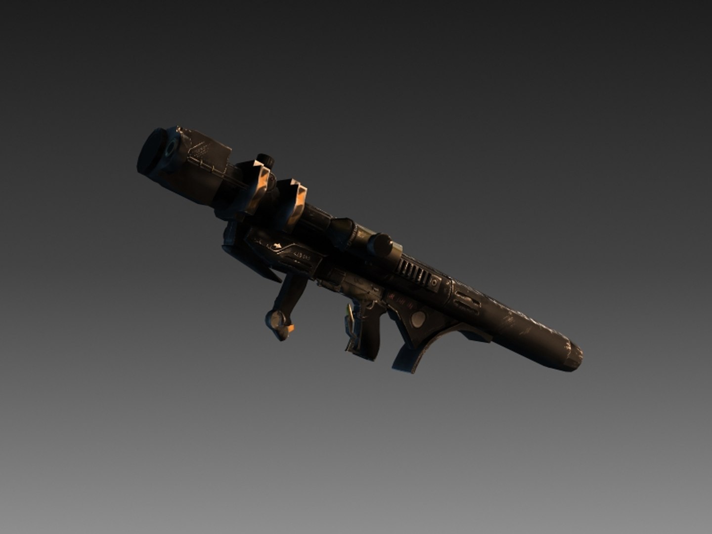 Rpg 2020 Rocket Launcher 3d Model