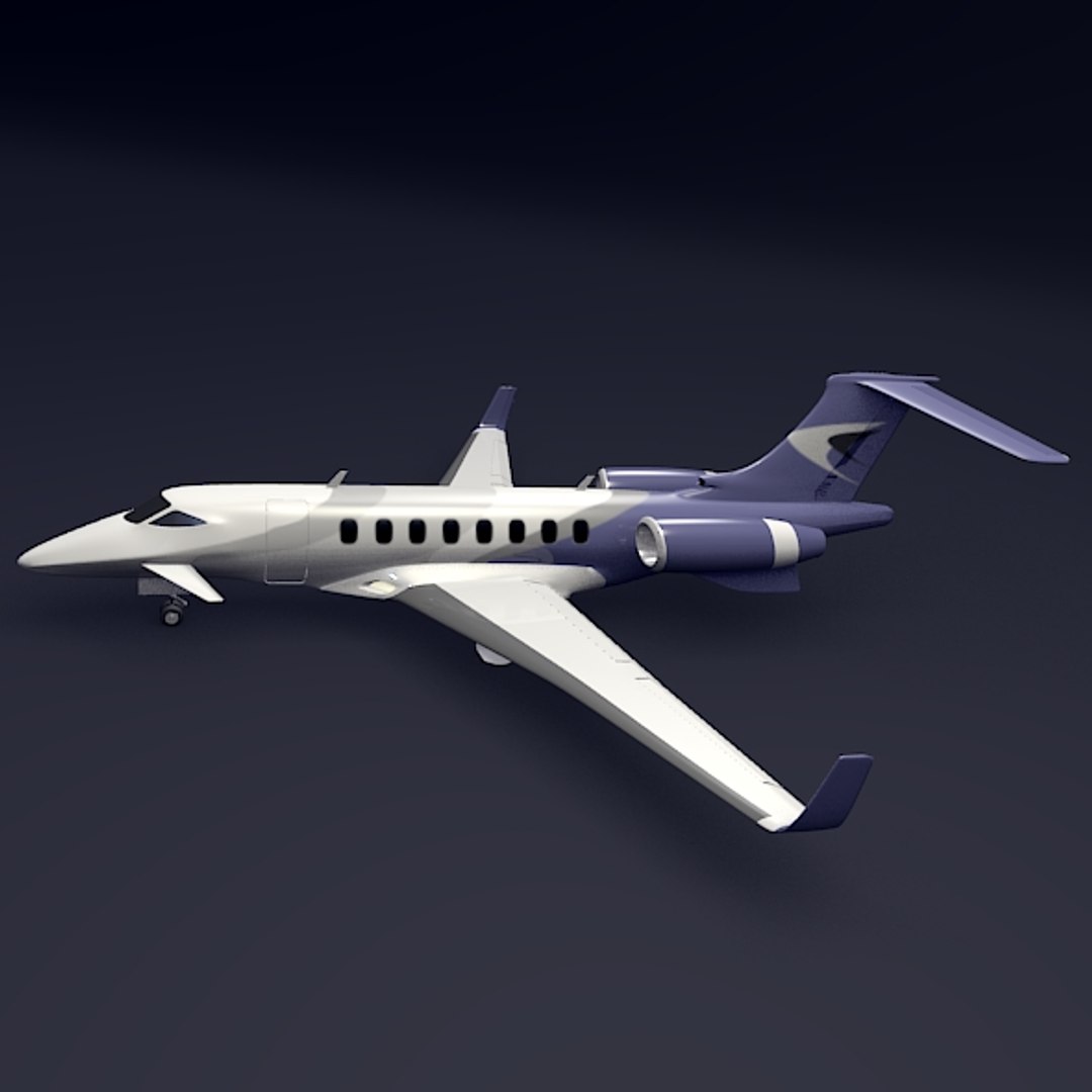3ds max business jet concept
